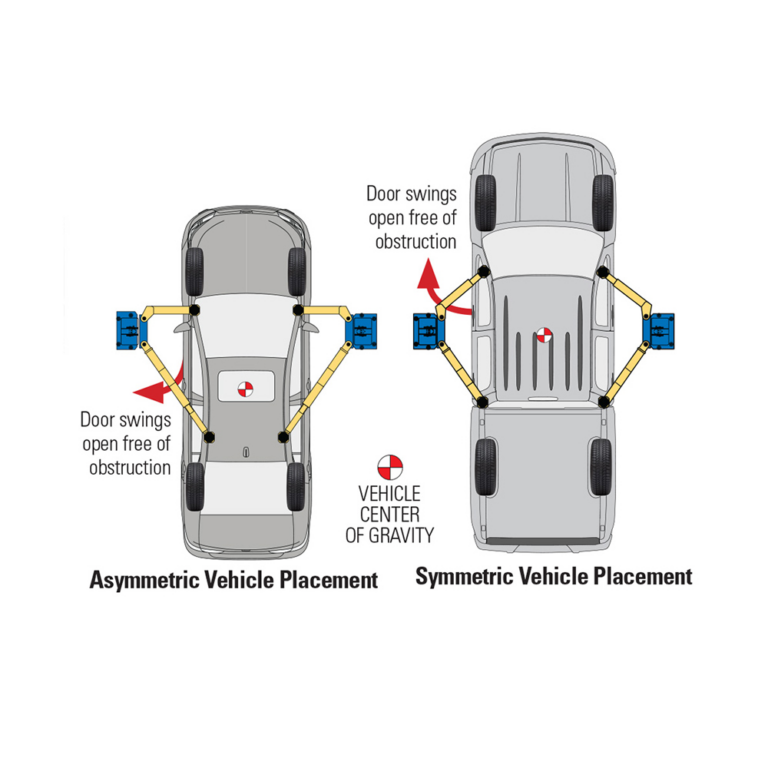 Two post lift 4.5 ton|